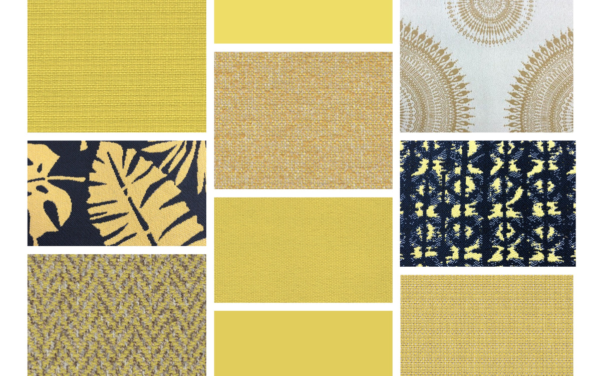 Yellow Upholstery Fabrics: The Radiant Allure of Yellow in Interior De ...